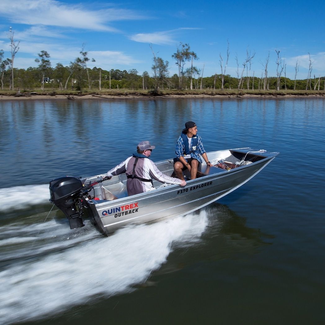 Boating :: Current Stock :: QUINTREX F370 OUTBACK EXPLORER